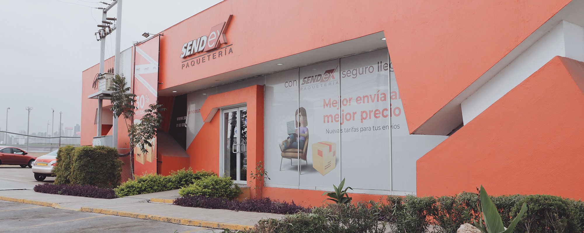 Sucursales Sendex Paquetería